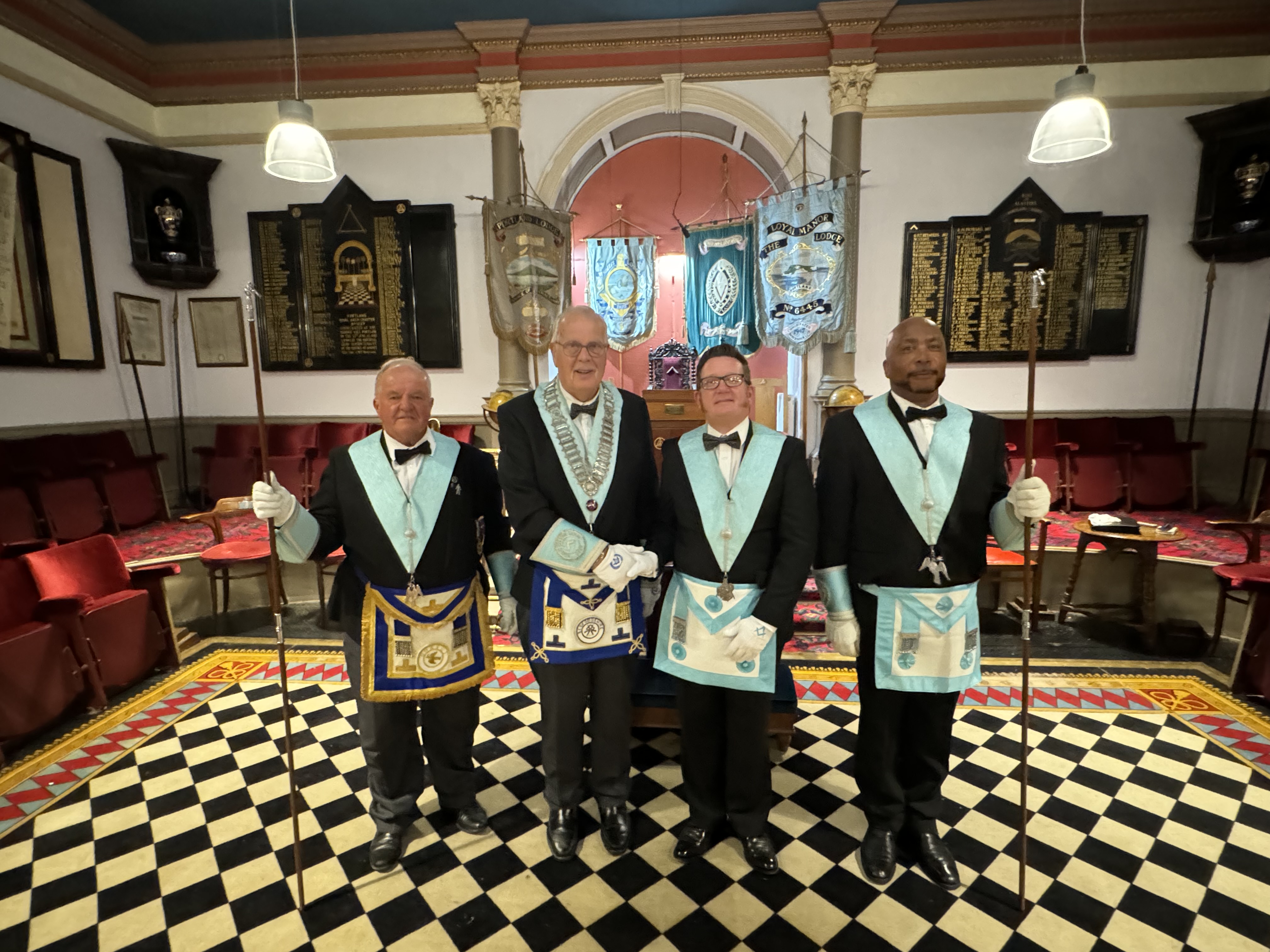 Raising of Stuart Johnson – Loyal Manor Lodge No.6445